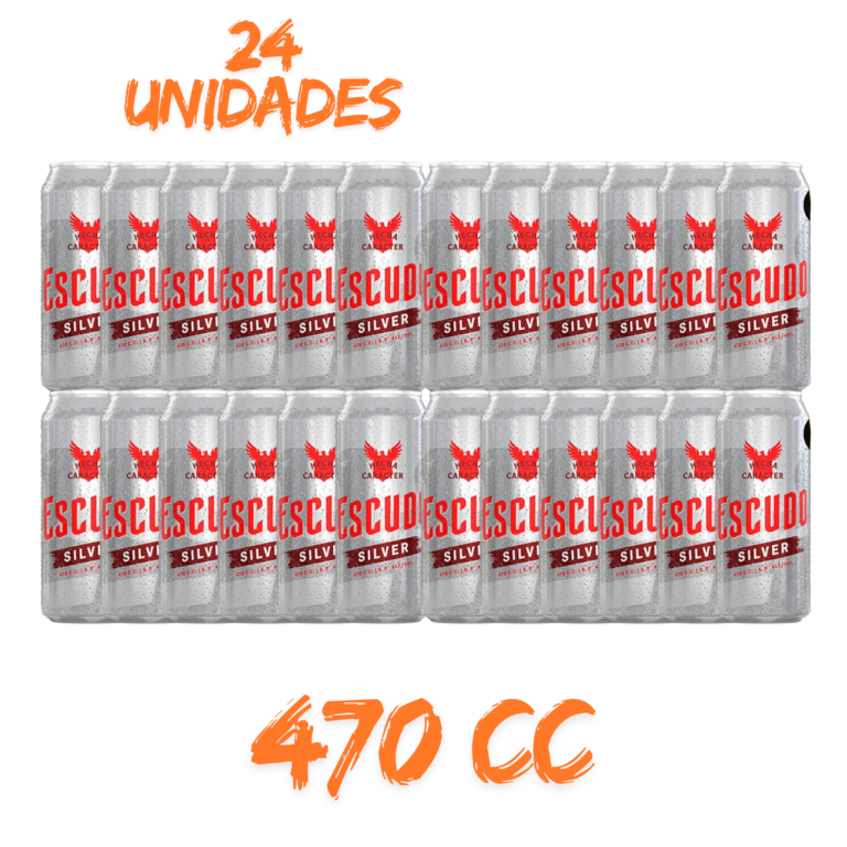 Cerveza Escudo Silver Pack x24 – Distribuidora Nueva Era